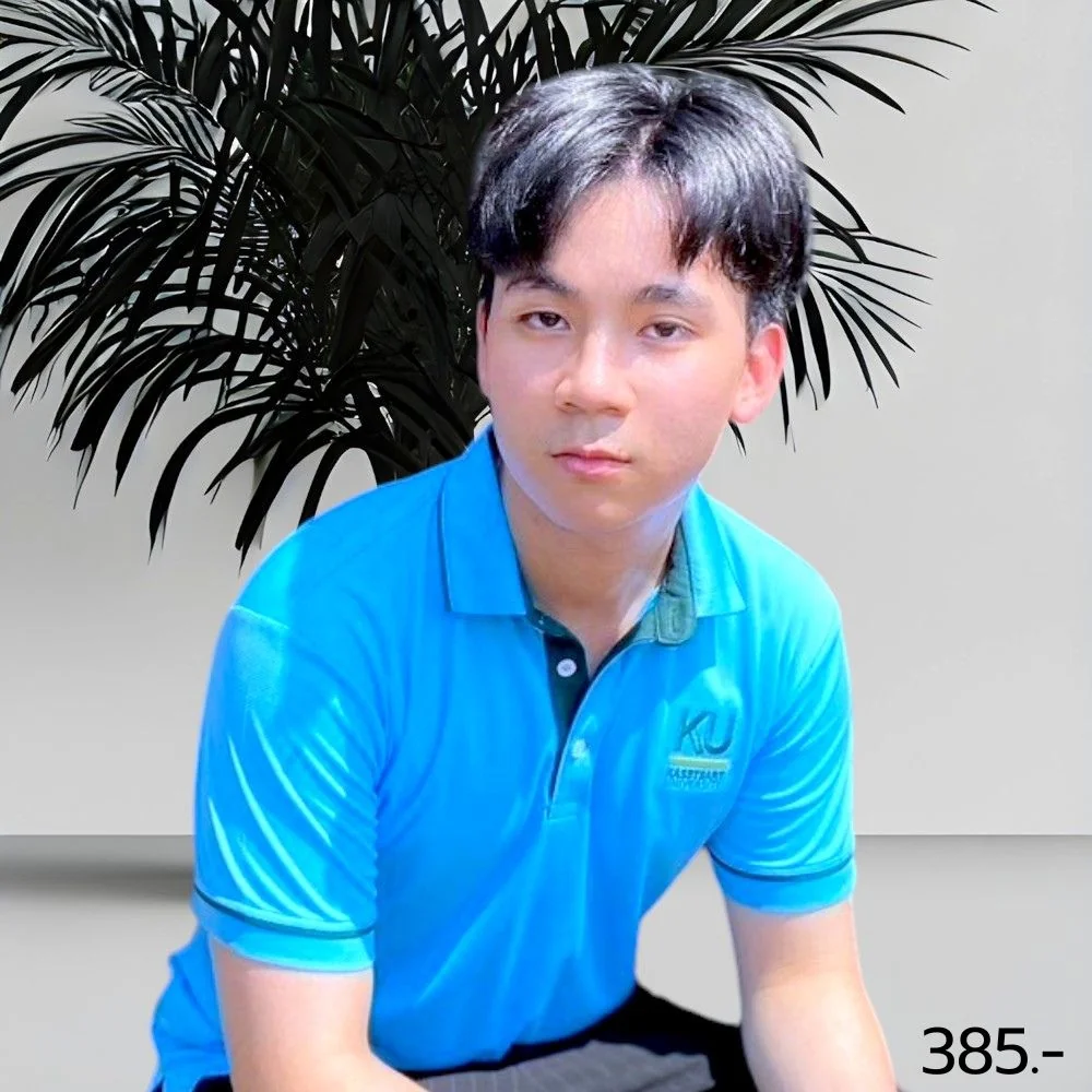 เสื้อโปโล KU 5 Colors สีฟ้า - ศูนย์หนังสือมหาวิทยาลัยเกษตรศาสตร์