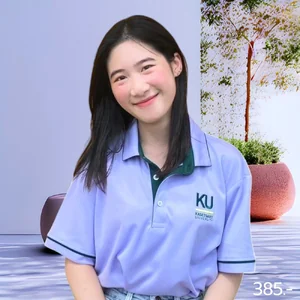 เสื้อโปโล KU 5 Colors สีม่วง พาสเทล